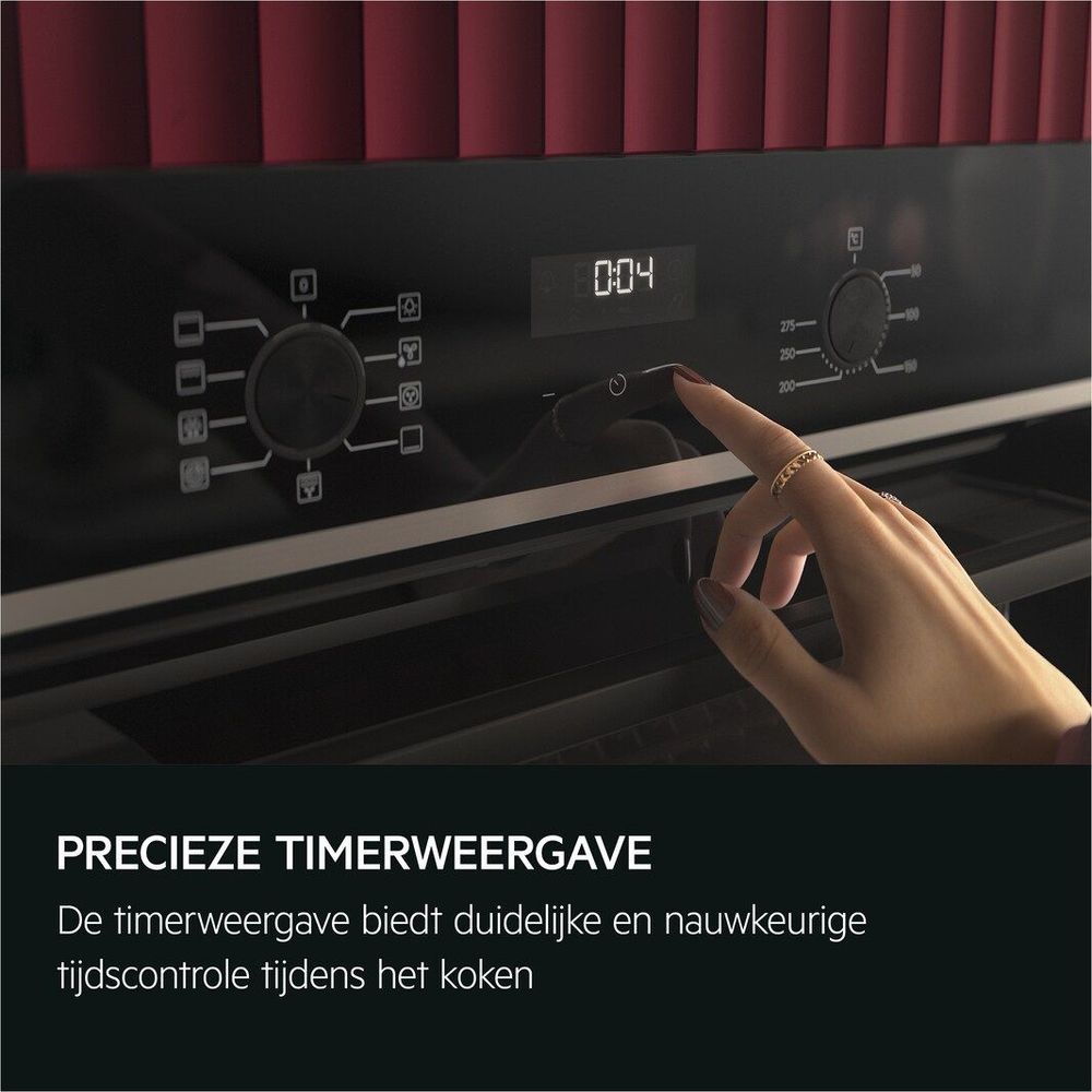 TU5PB401SB 5000 SurroundCook Heteluchtoven met pyrolysereiniging