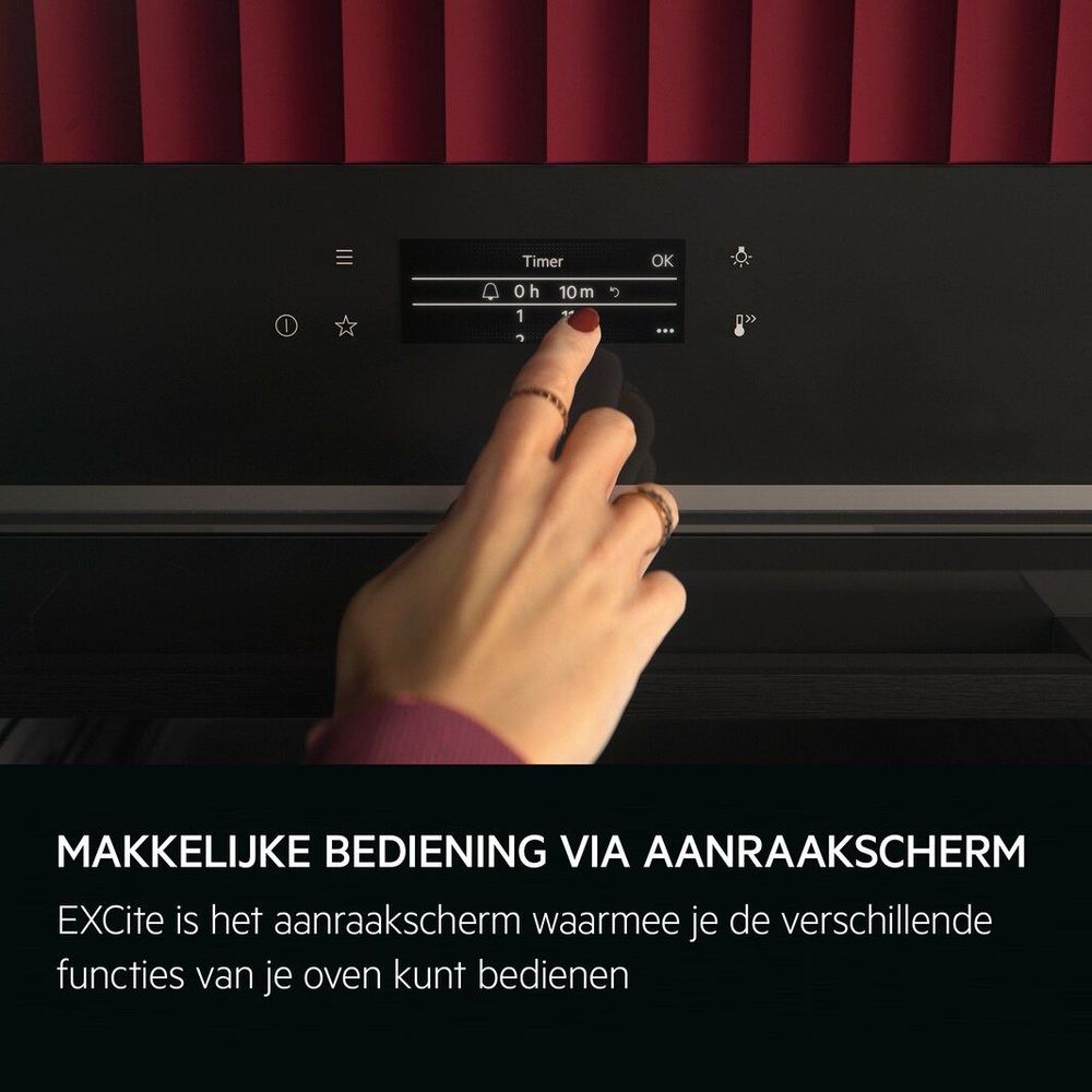 TKK8N821T 9000 ProAssist CombiQuick - Heteluchtoven met ...