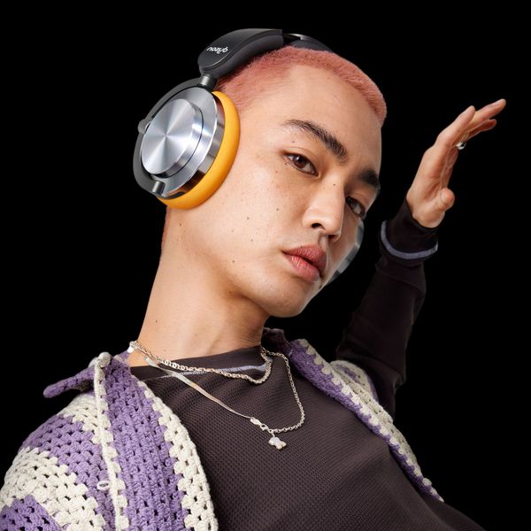 OnTrac™ koptelefoon CNC Aluminium Yellow/pop