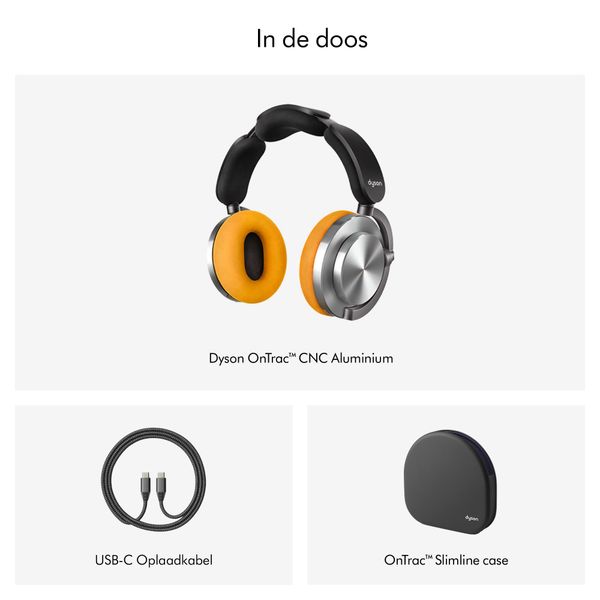 OnTrac™ koptelefoon CNC Aluminium Yellow/pop