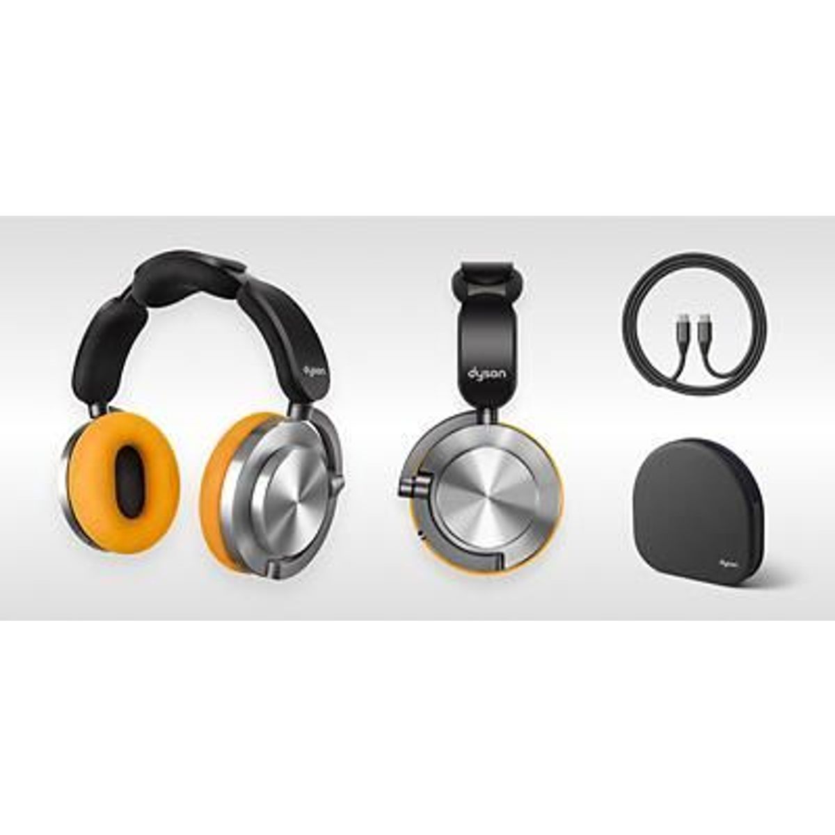 OnTrac™ koptelefoon CNC Aluminium Yellow/pop