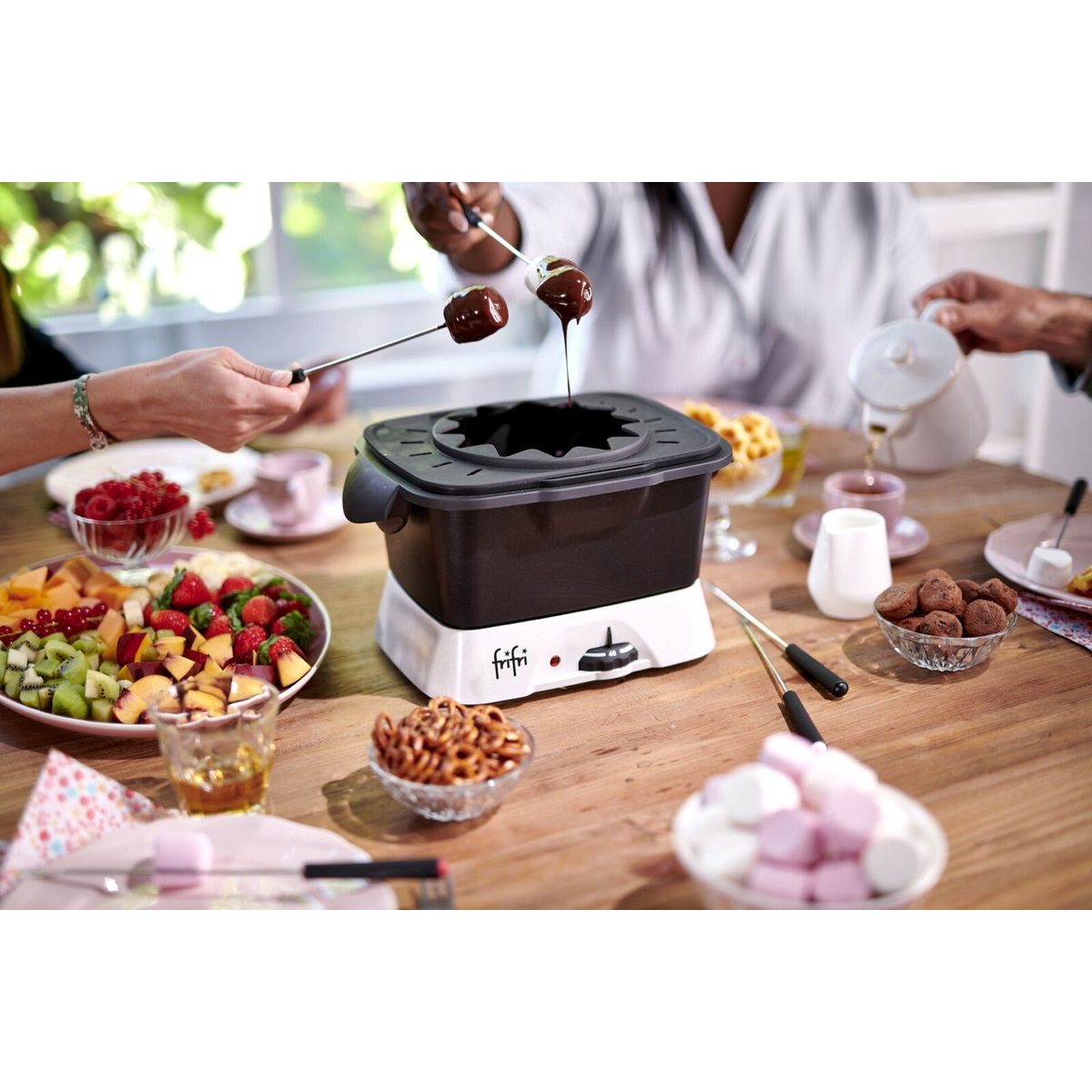 Duo Gourmet frituurpan