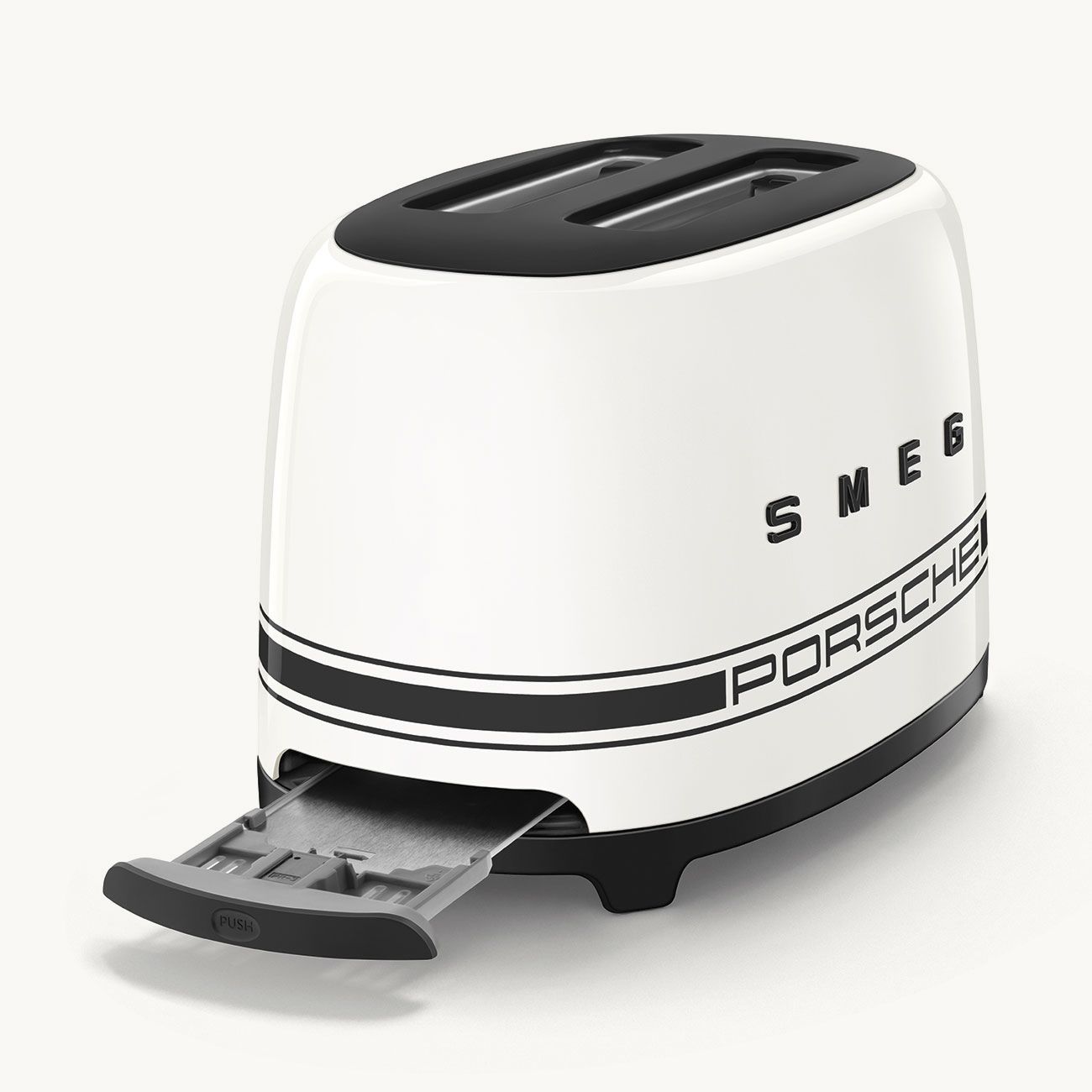 Porsche x SMEG Broodrooster 2 sleuven 2 sneden Carrara Wit Smeg kopen ...