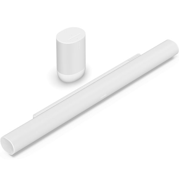 Set voor 2 kamers met Arc Ultra + Move 2 Wit