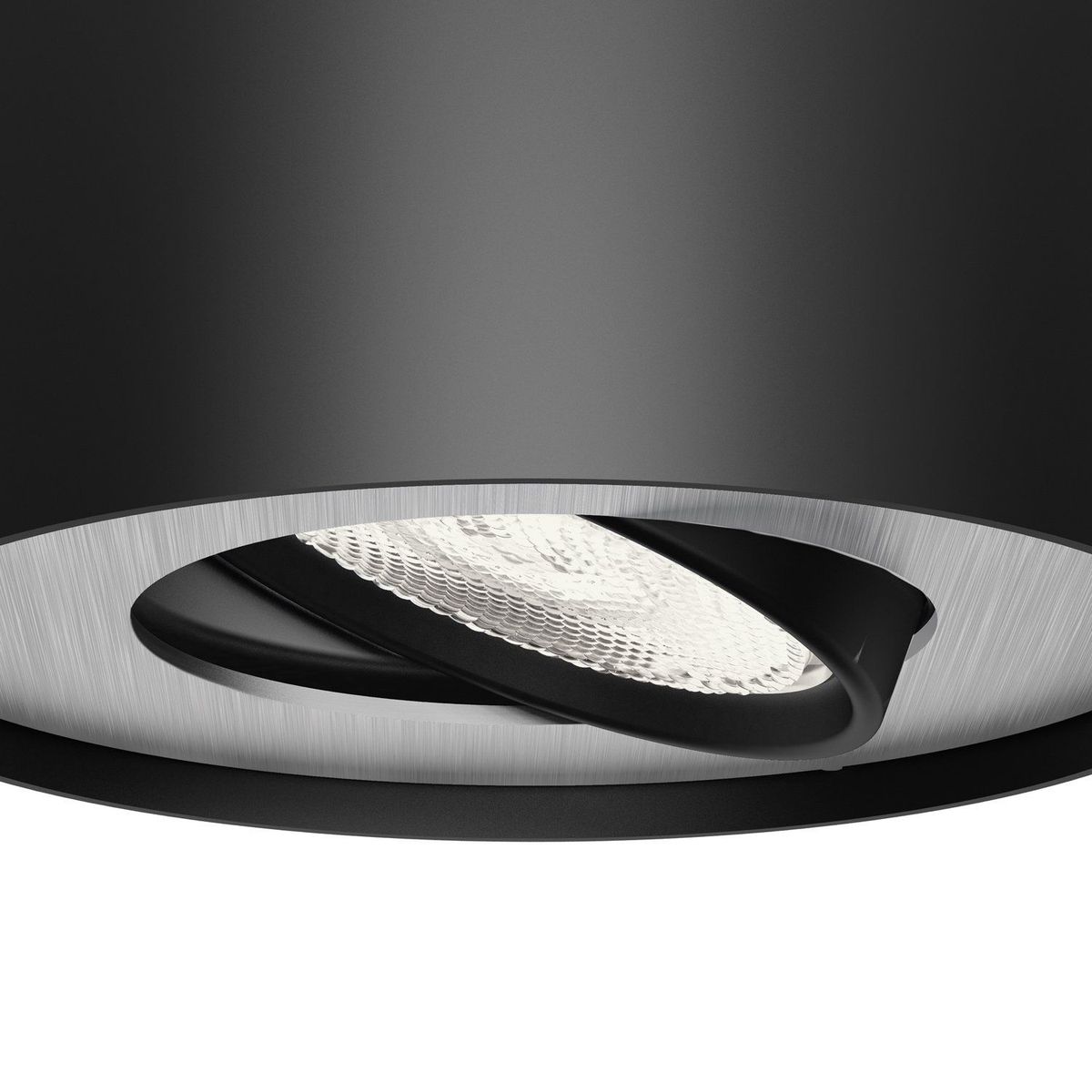 Phase single spot black 1x4.5W SELV
