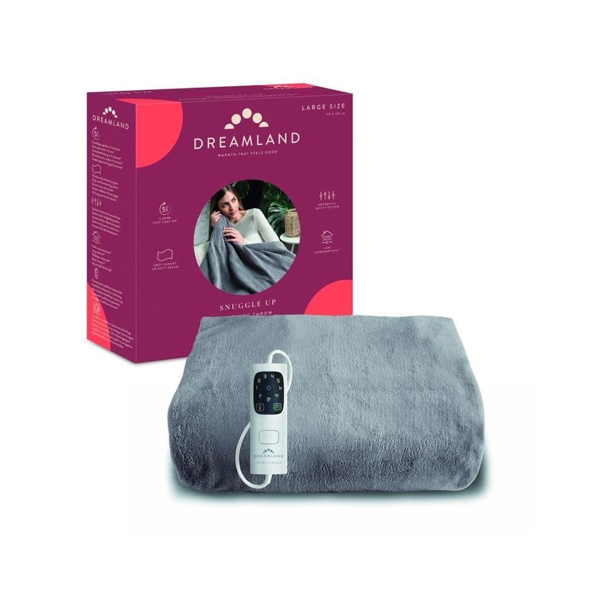 Snuggel Up verwarmende Plaid 160x120cm