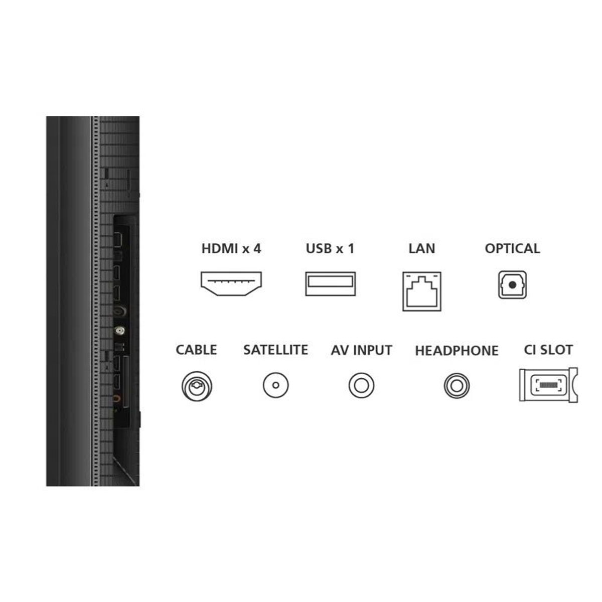 4K 144HZ QLED TV met Google TV en Game Master Pro 3.0 85inch